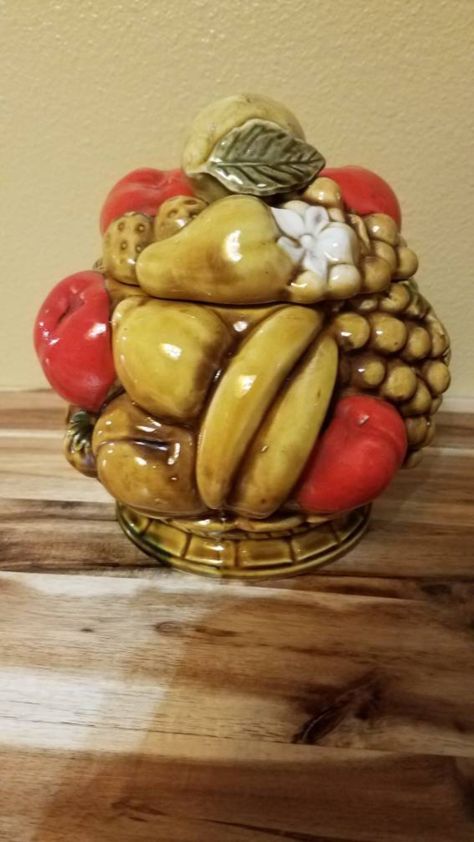 Ardco Fine Quality Dallas Made in Japan Fruit Canister or Jar - Etsy