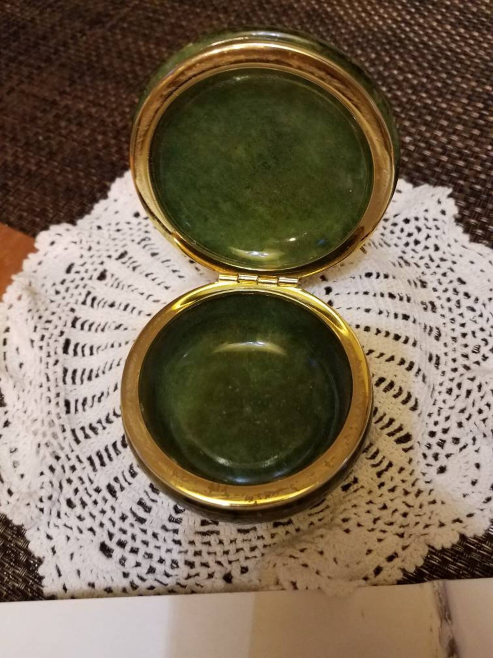 Genuine green Alabaster hand carved made from Italy | Etsy