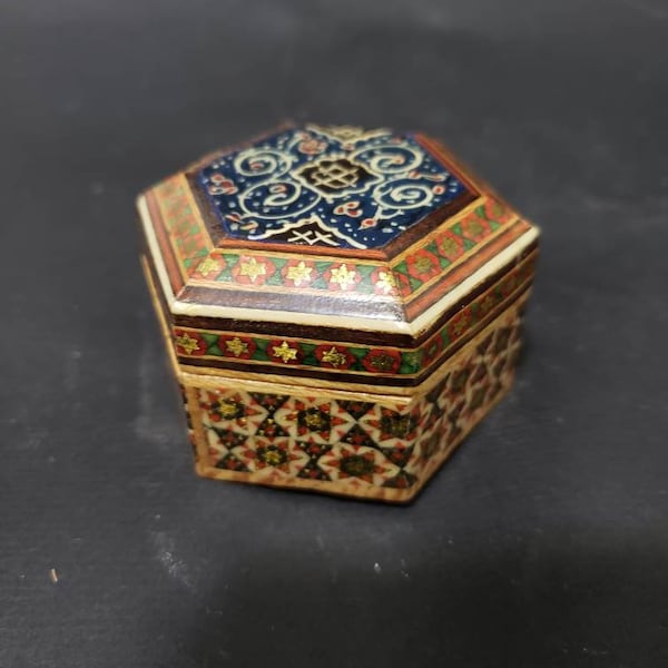 Hand Painted Box - Etsy