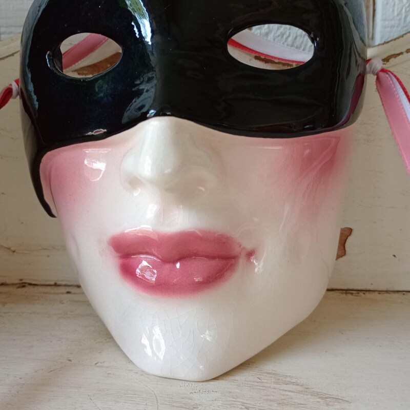 Ceramic Wall Mask - Etsy