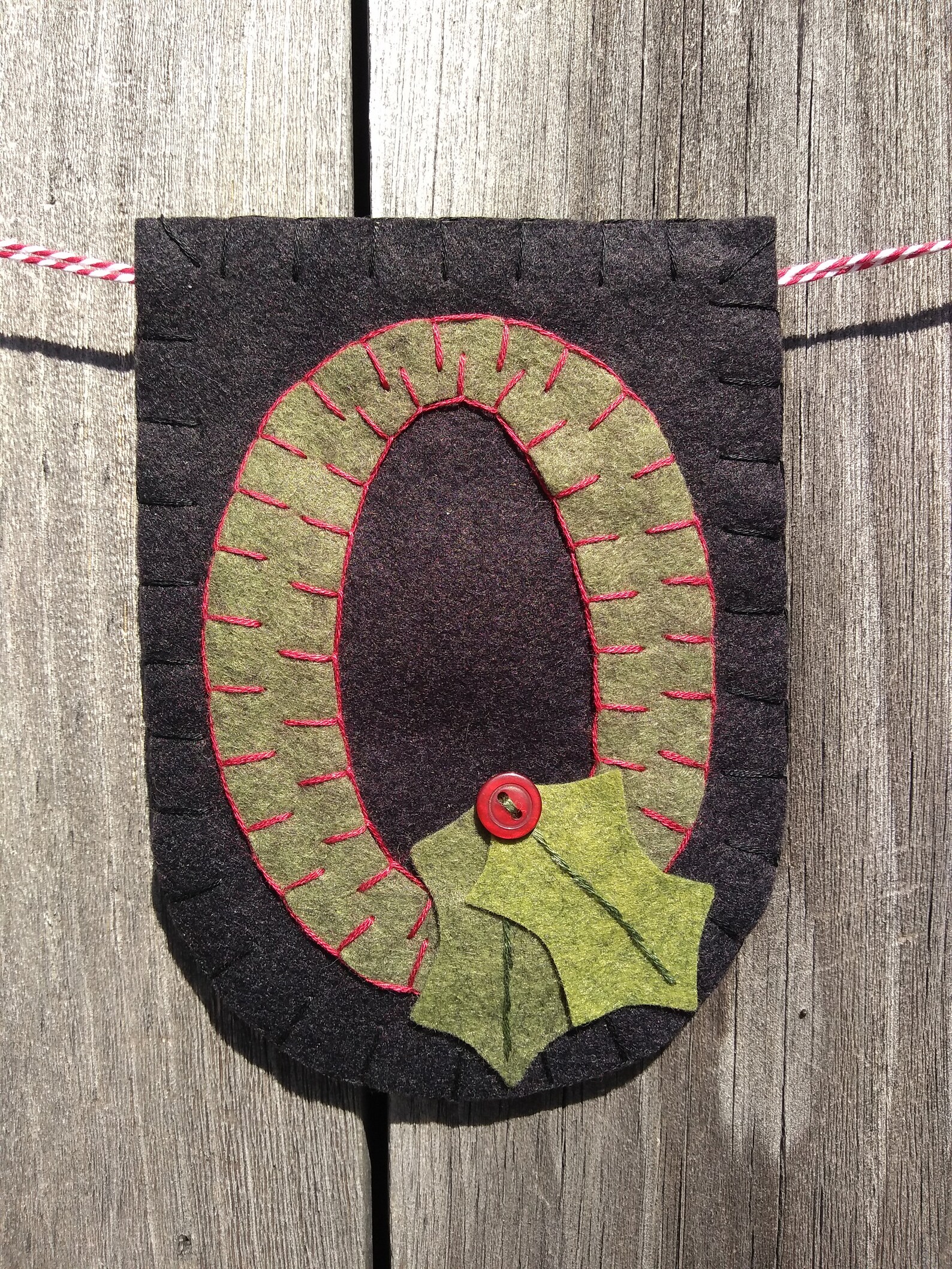 Christmas Joy Banners ,wool Blend Felt Banners ,buntings, Prim Felt ...