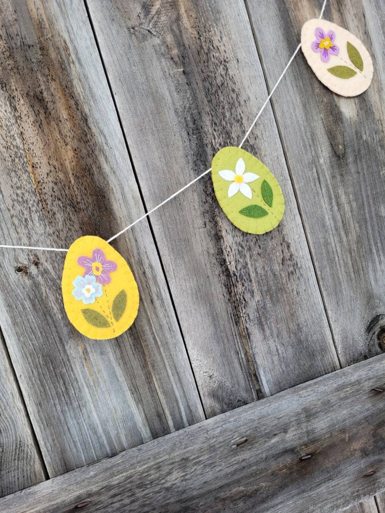 Easter Felt Eggs Banners,egg Banners ,easter Banners - Etsy