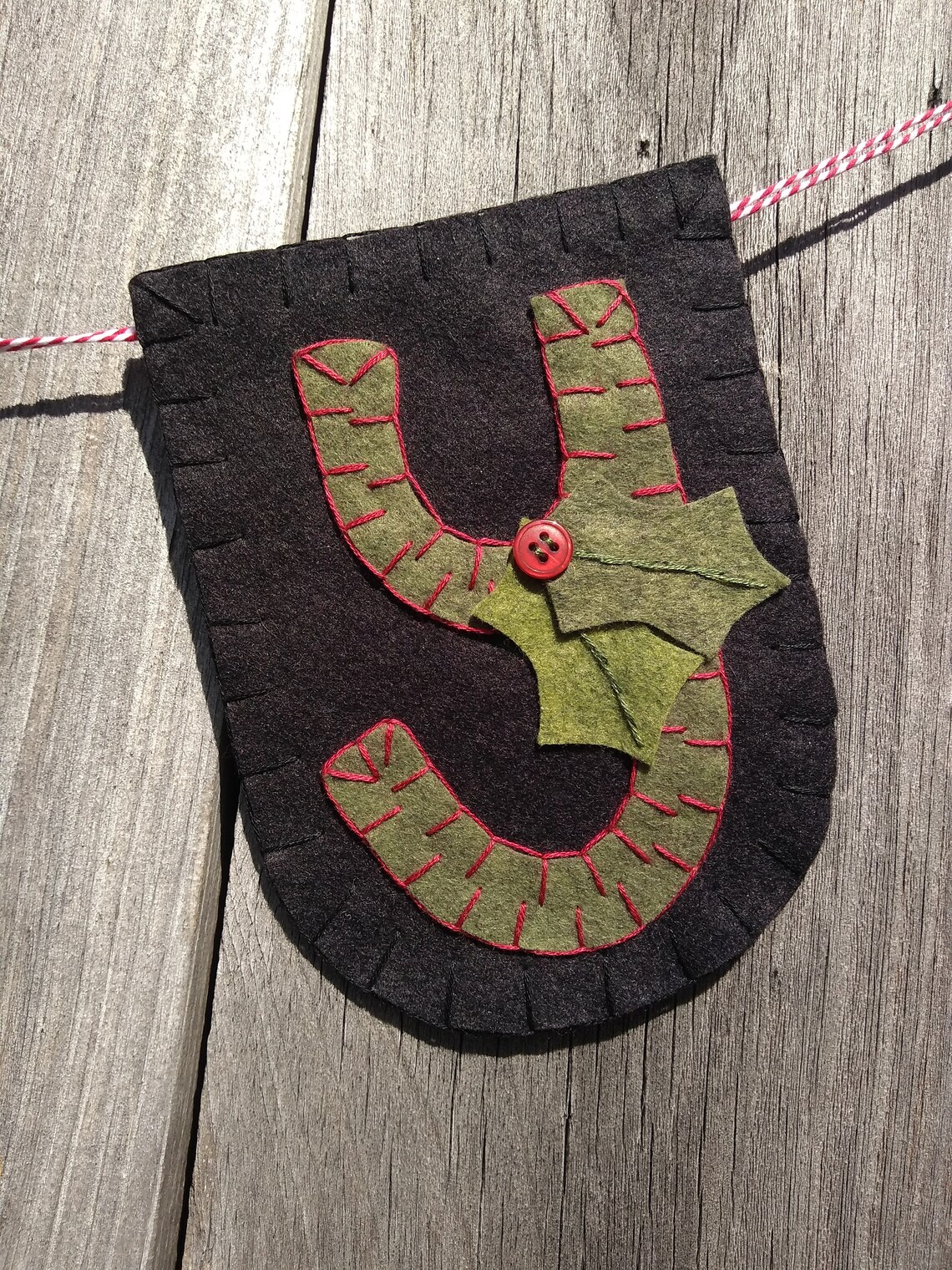 Christmas Joy Banners ,wool Blend Felt Banners ,buntings, Prim Felt ...