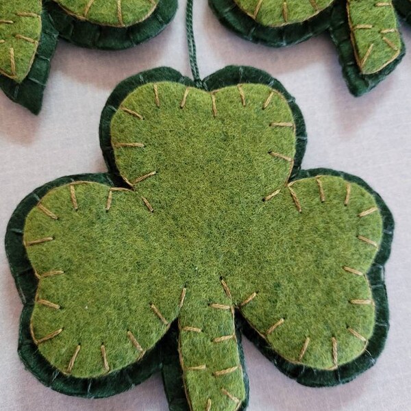 Shamrock Ornaments - Etsy
