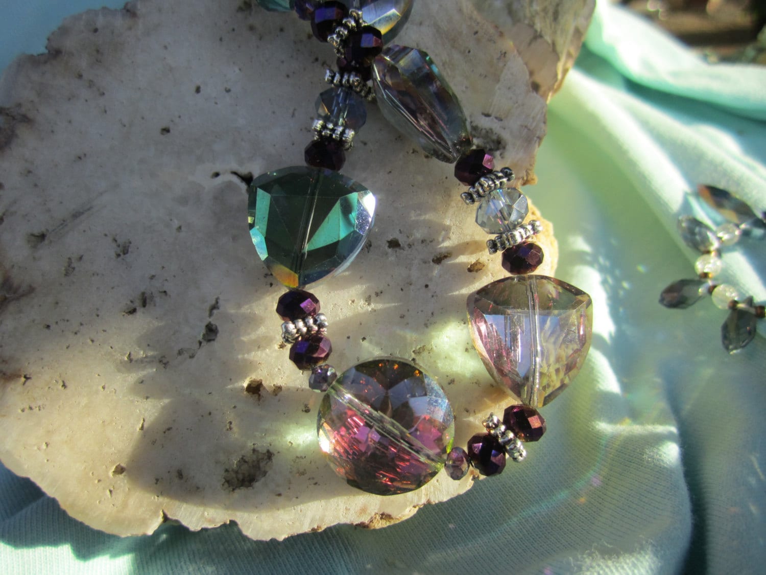 Cut Crystal Are a Sparkling Rainbow of Colors From the Northern Lights ...