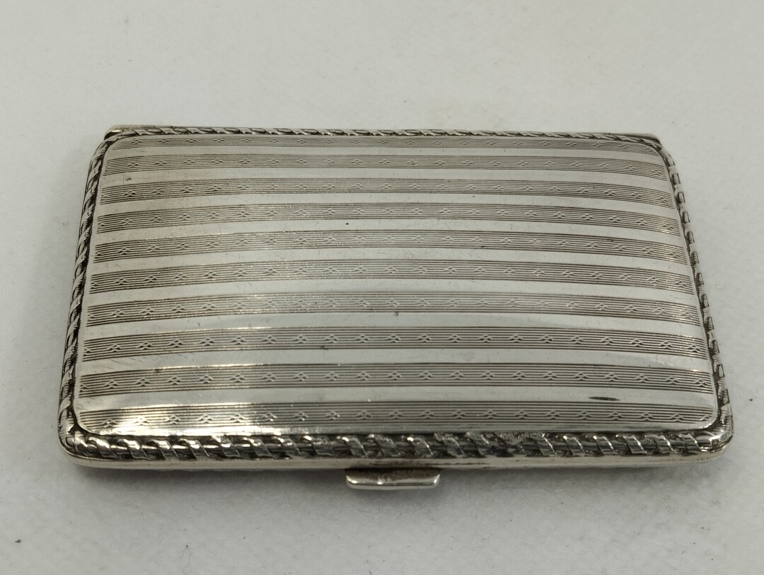 Small Silver Box Rare Vintage Art Deco - Etsy
