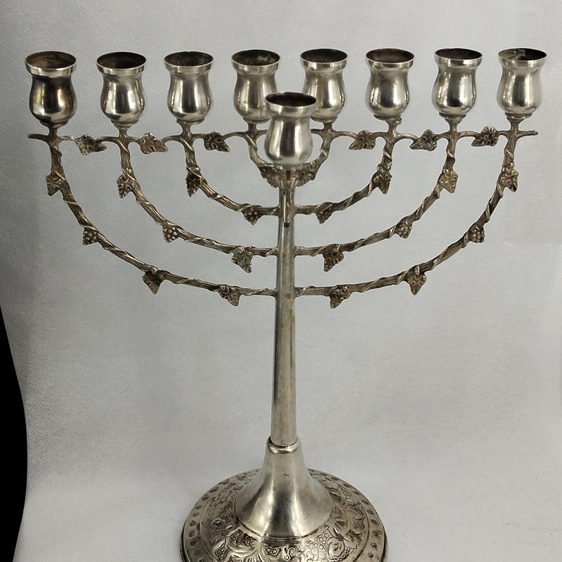 Hanukkah Vintage Menorah - Etsy