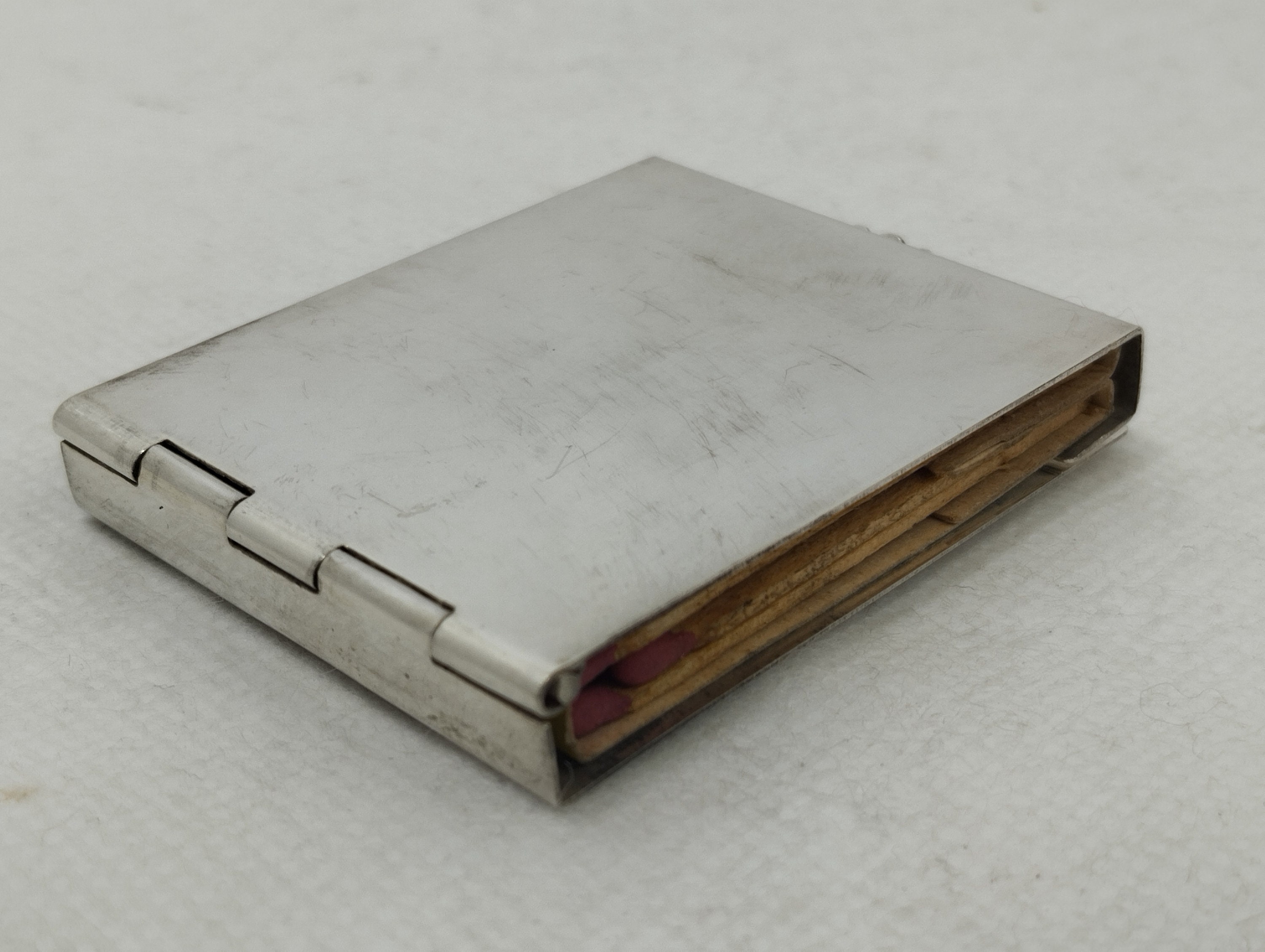 Rare Silver Matchbox Matchsticks Hinged Box Case Holder - Etsy