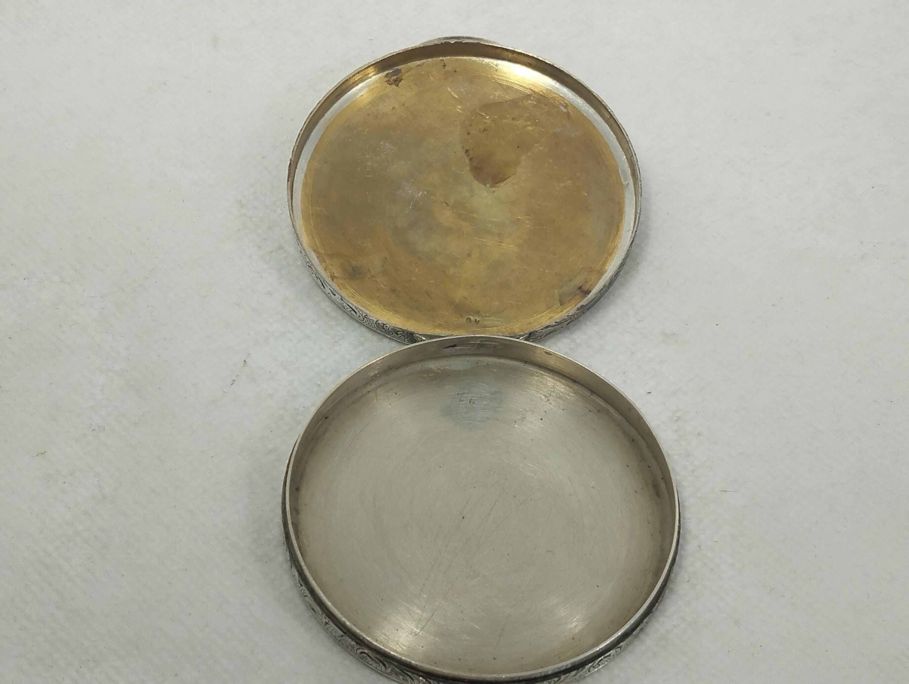 Small Silver Box Art Nouveau Engraving Beautiful Vintage - Etsy