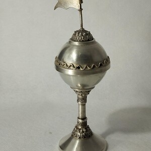 Silver 925 Judaica Besamim Havdalah Spice Box Tower - Etsy