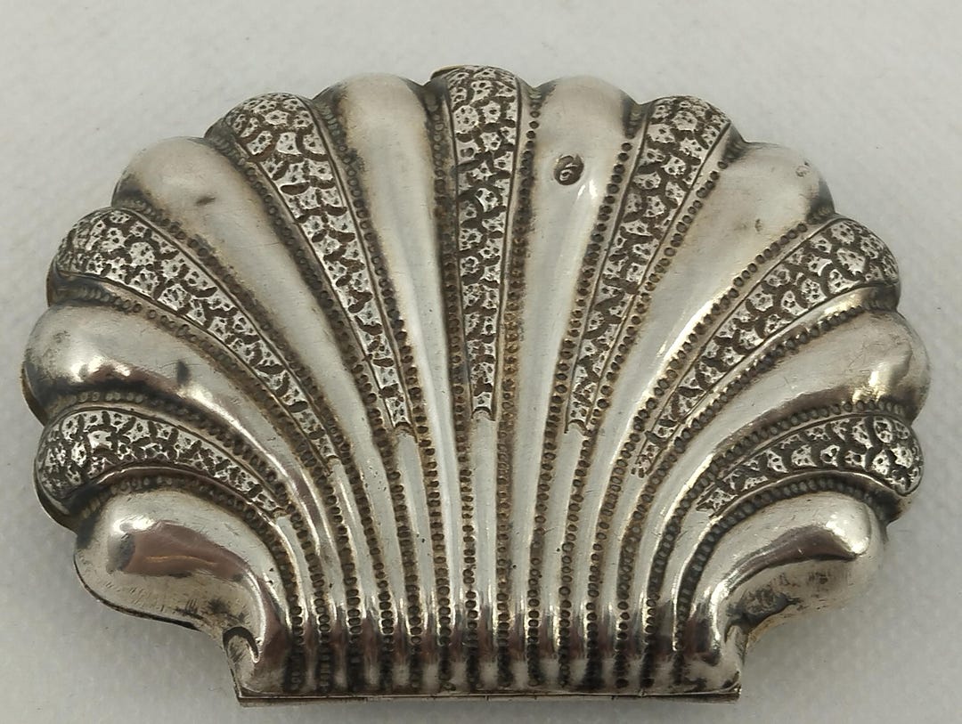 Antique Sea Shell Shaped Art Nouveau Islamic Silver Small Purse - Etsy