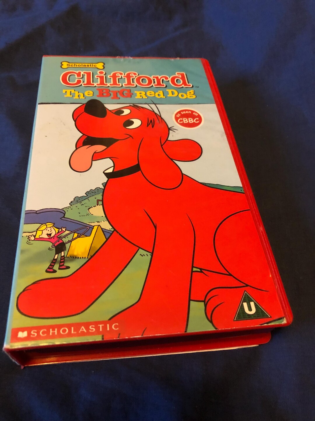 Clifford the Big Red Dog Pal VHS Video Tape Rare 2002 RED CASE Vintage ...