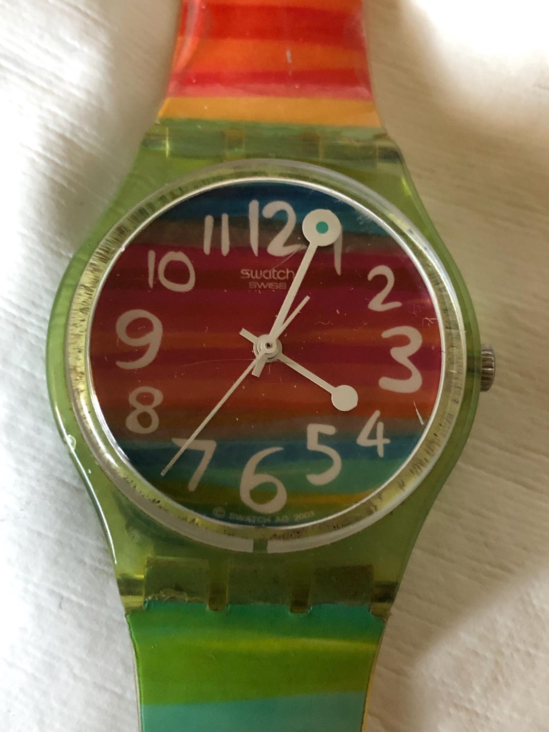 Vintage Swatch Watch Color the Sky GS124 2004 Swiss GWO - Etsy