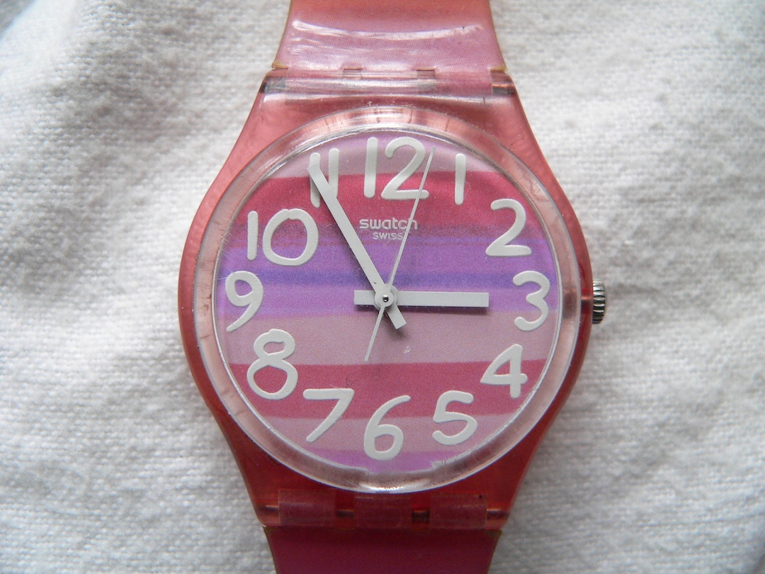 Swatch ASTILBE GP140 Unisex Design Highlight Watch Vintage Genuine - Etsy