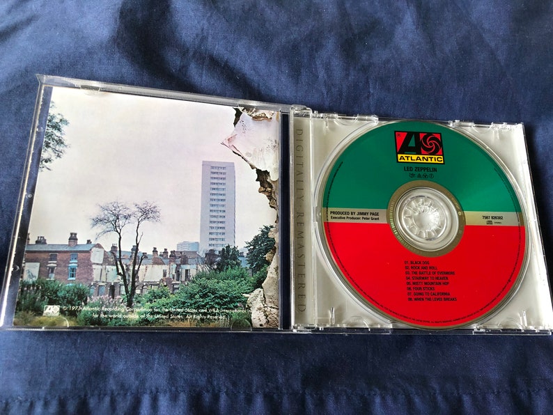 Led Zeppelin – Led Zeppelin IV – Untitled CD Album Reissue Remastered ...