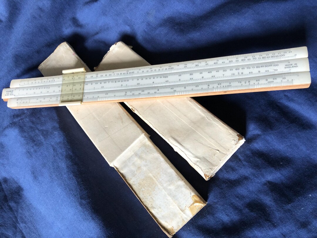 British Unique Log Log Slide Rule Original Vintage Made in England ...