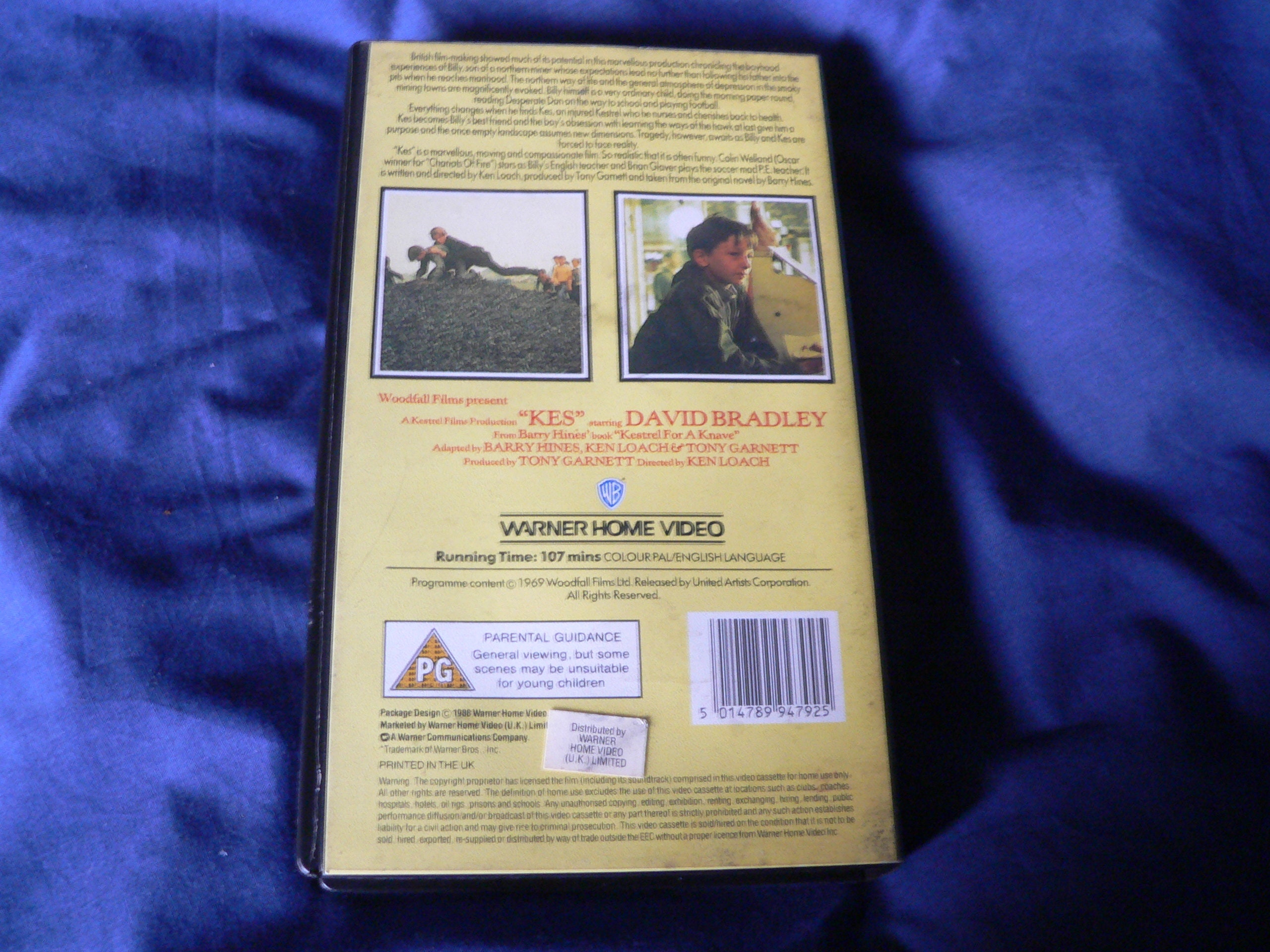 Kes VHS Video Cassette Cult Movie From 1969 Ken Loach - Etsy