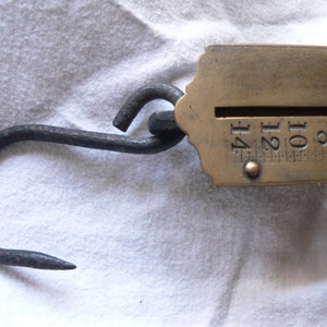 Rare Vintage Salters Improved Spring Balance Fishing Scale 14lb 1950s ...