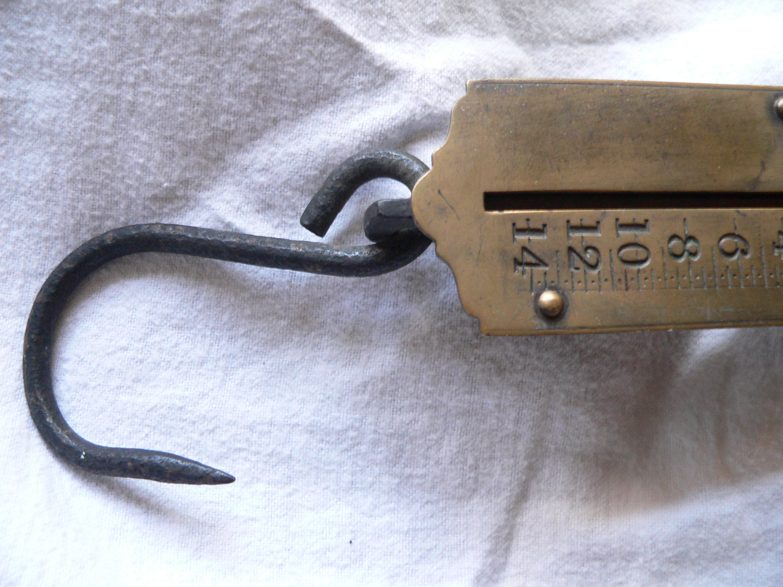 Rare Vintage Salters Improved Spring Balance Fishing Scale 14lb 1950s ...