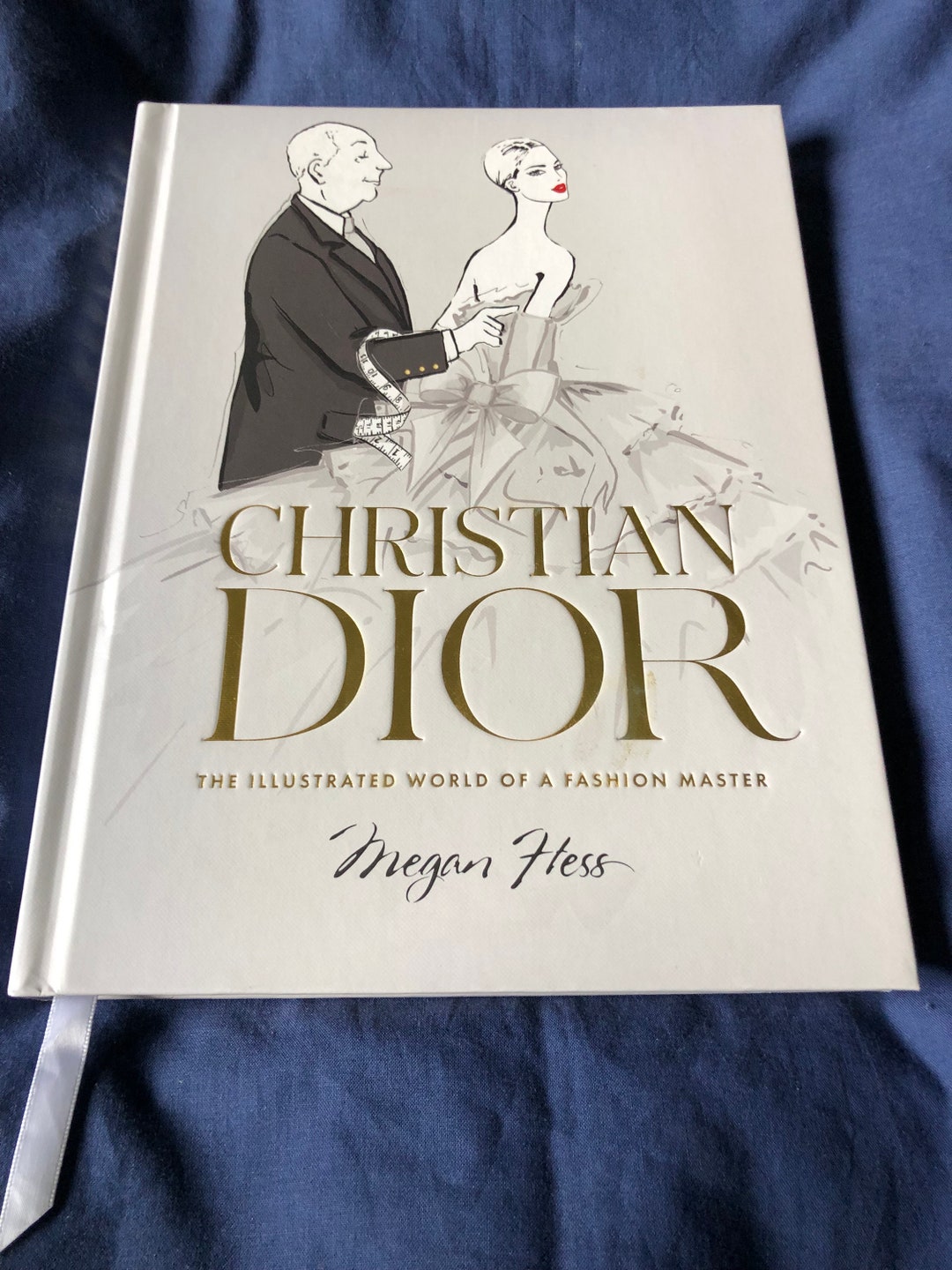 Christian Dior the Illustrated World of a Fashion Master Hardcover Book ...
