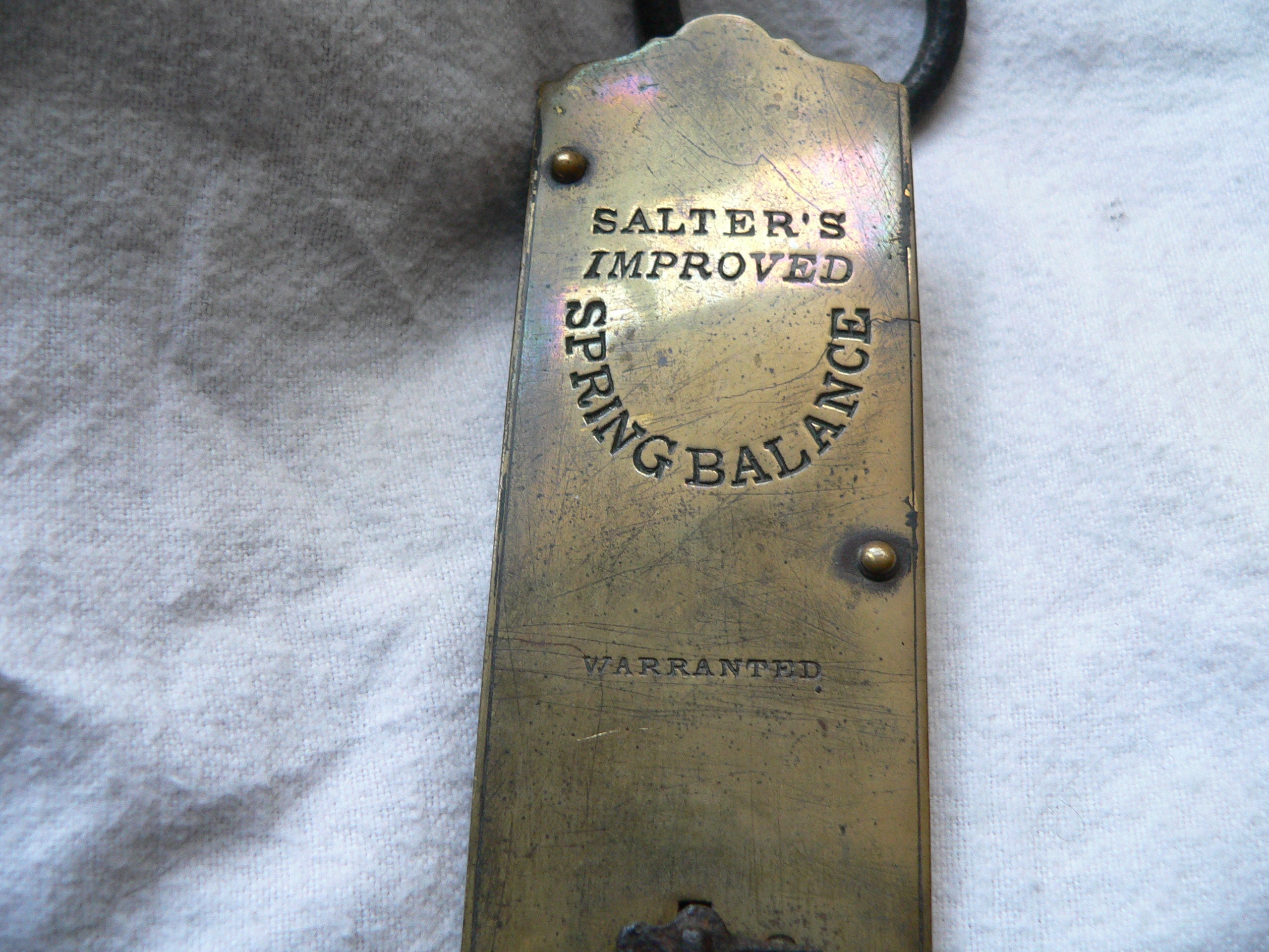 Rare Vintage Salters Improved Spring Balance Fishing Scale 14lb 1950s ...