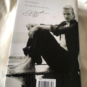 SIGNED David Beckham - My Side HB Book First Edition - Etsy