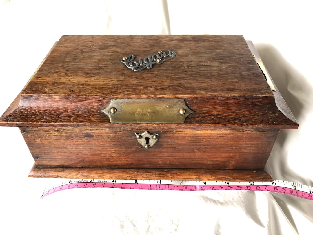 Antique Wooden Cigar Box 11" Tobacco Storage Wood Canteen Cabinet - Etsy