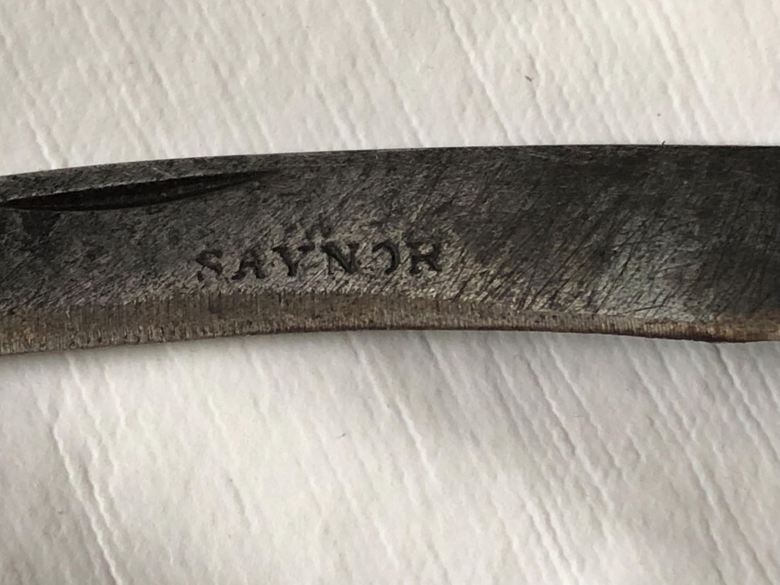 Rare William Saynor Ltd Flat Cap Pruner Rope Knife Cooke and Ridal ...