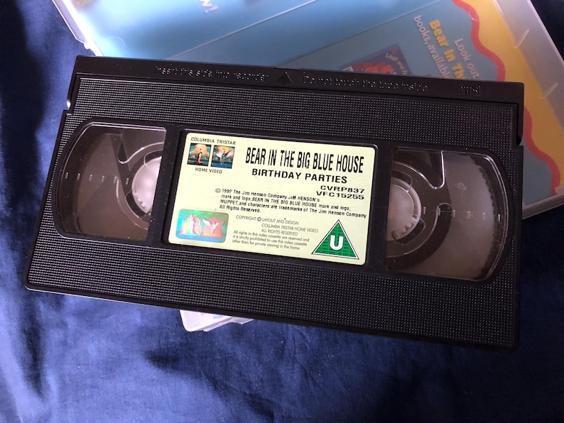 Bear in the Big Blue House: Birthday Parties Pal VHS Video Tape ...