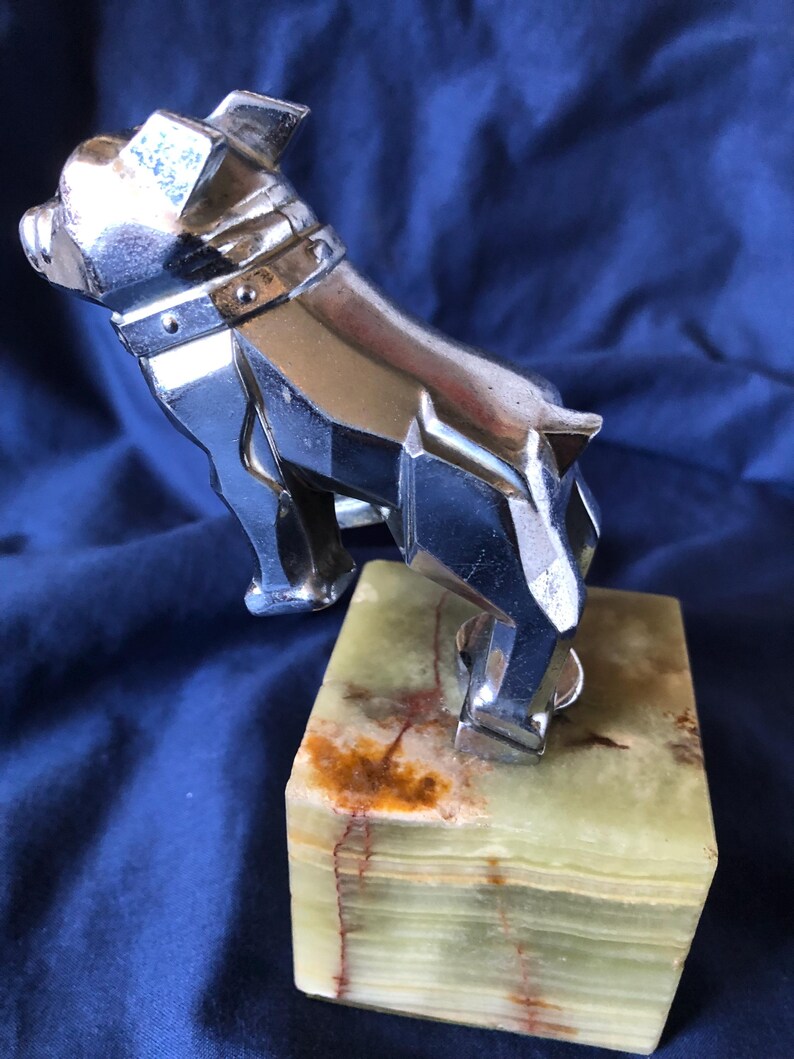 Original Vintage Chrome MACK Truck Bulldog Bull Dog Hood Ornament ...