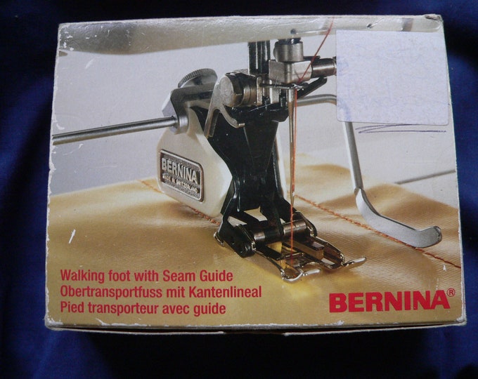 VINTAGE BERNINA Walking Foot With Seam Guide 003-208-70 00 Switzerland ...