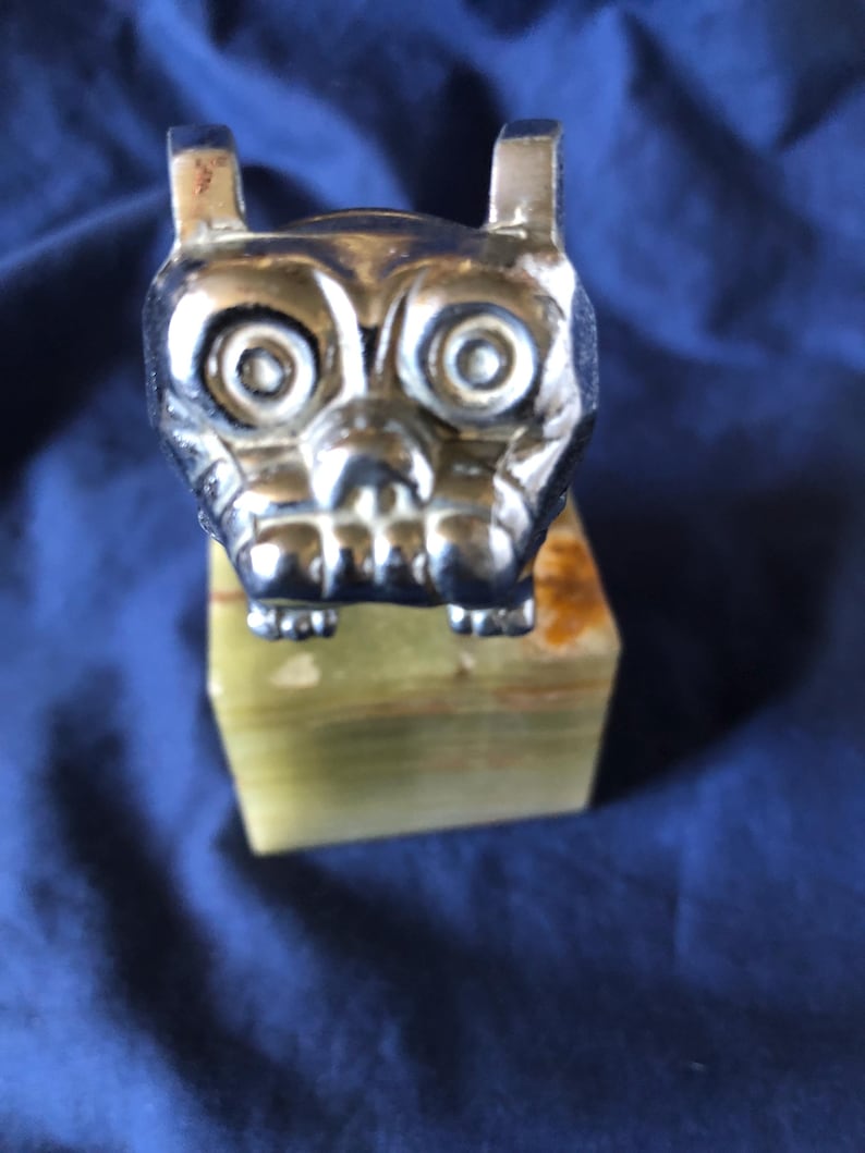 Original Vintage Chrome MACK Truck Bulldog Bull Dog Hood Ornament ...
