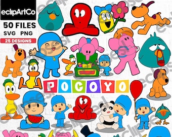 Pocoyo Svg Cricut | Etsy