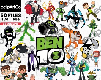 Ben 10 Svg | Etsy