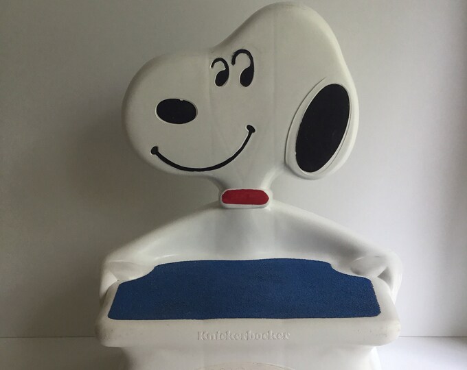 Vintage Knickerbocker SNOOPY STEP STOOL Toddler Chair - Etsy