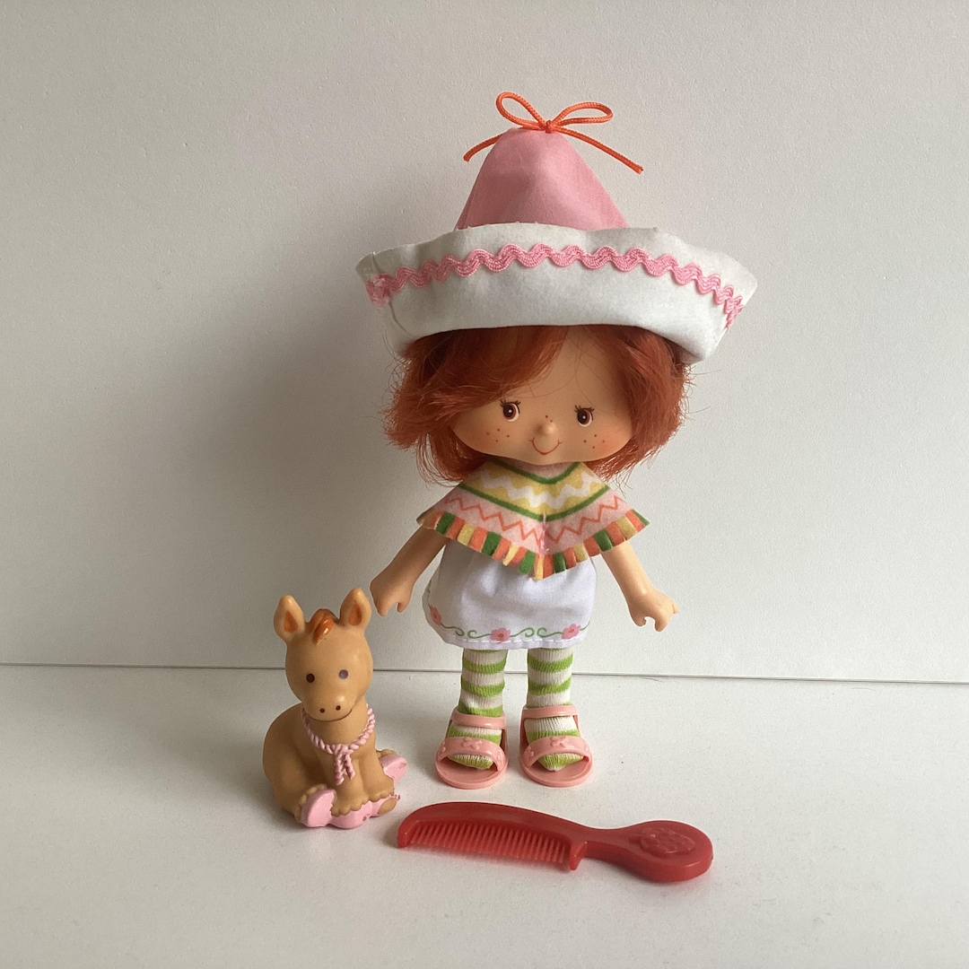 CAFE OLE W/ Burrito Vintage Strawberry Shortcake Doll - Etsy