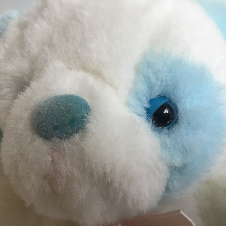 Vintage CUDDLE WIT Plush Pastel Puppy Chime Lovey | Etsy