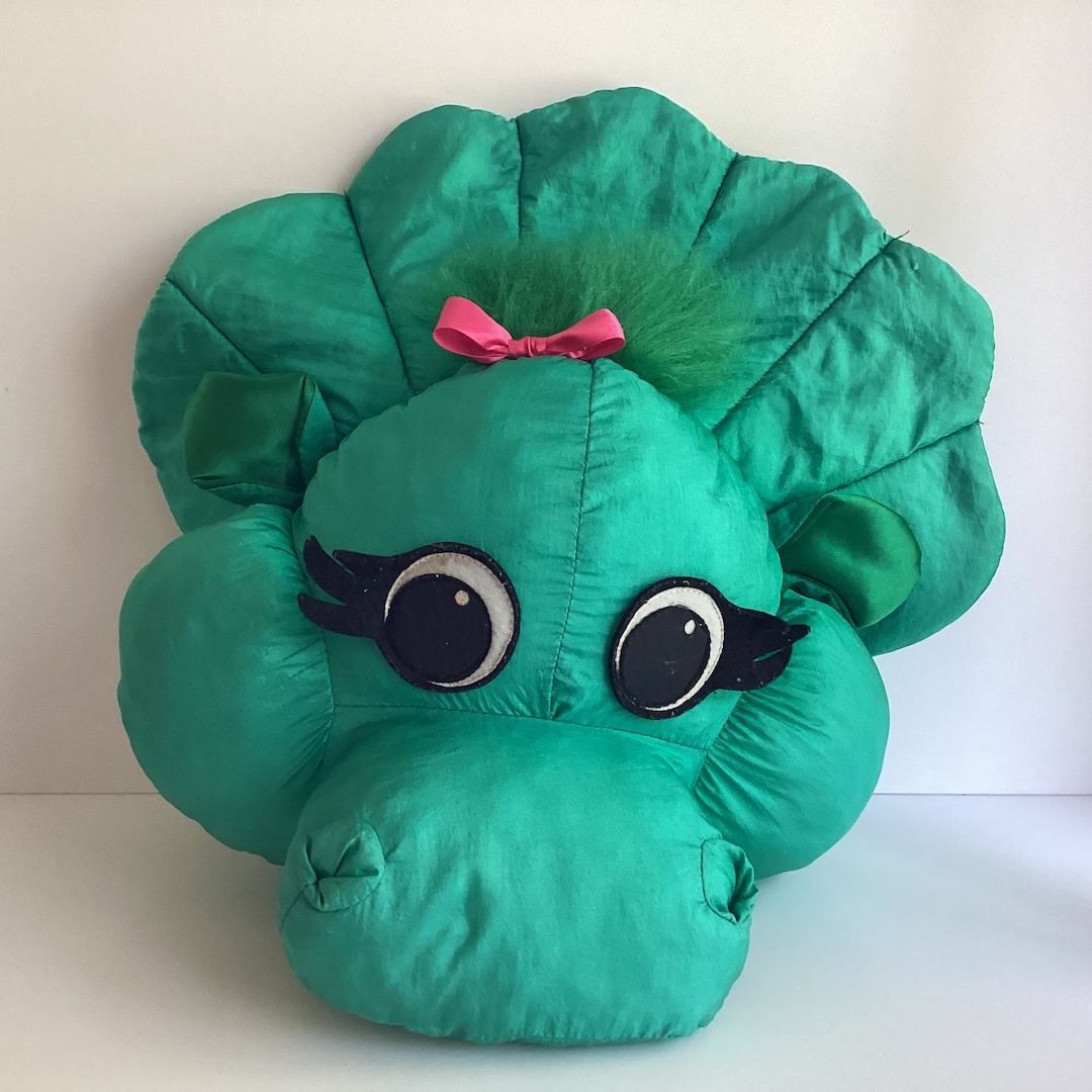 Vintage Barney BABY BOP Character Face Nylon Plush Pillow - Etsy