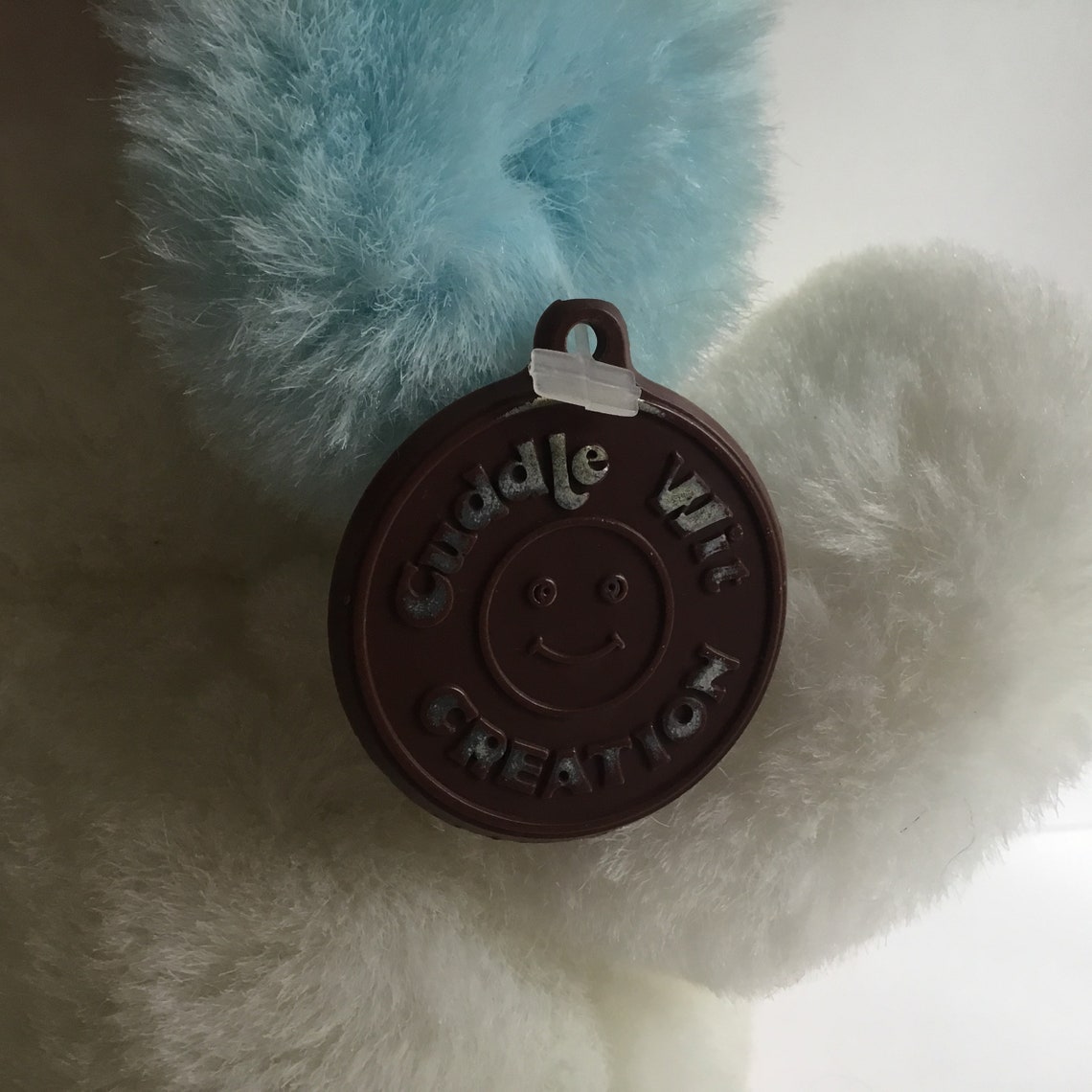 Vintage CUDDLE WIT Plush Pastel Puppy Chime Lovey - Etsy