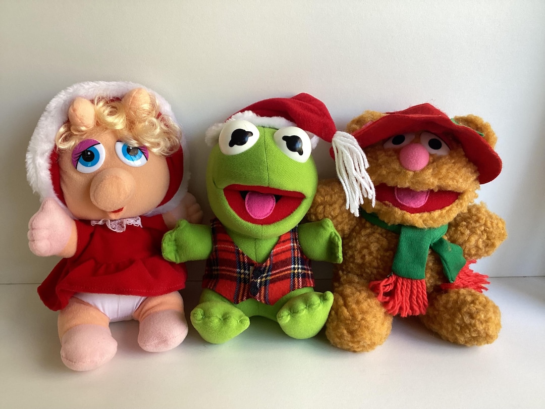 1988 Mcdonalds MUPPET BABIES Christmas Plush Set of 3 - Etsy