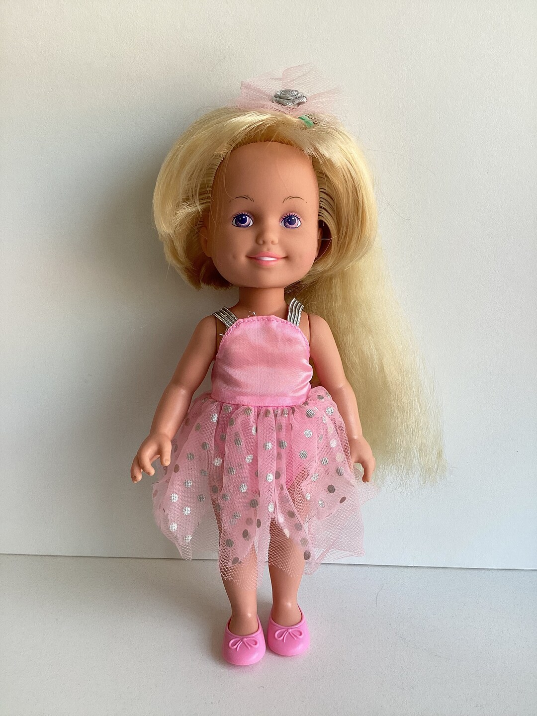 Vintage Playskool DOLLY SURPRISE Prima Ballerina Growing Hair Doll With ...