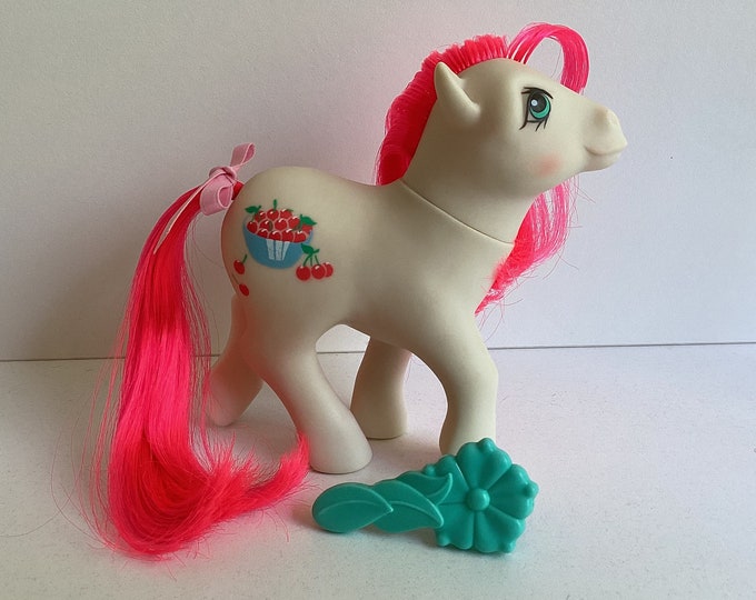 G1 My Little Pony CHERRY TREATS: Sweetberry Pony MLP - Etsy