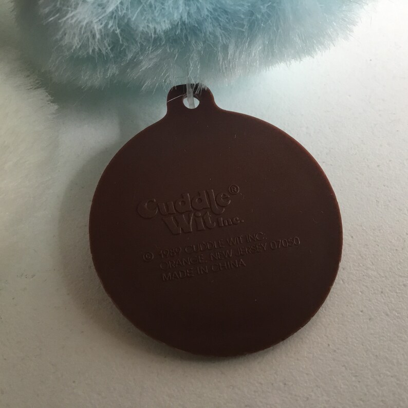 Vintage CUDDLE WIT Plush Pastel Puppy Chime Lovey | Etsy