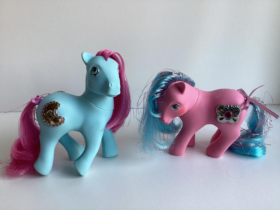 G1 My Little Pony Princess Ponies ROYAL BLUE & PRIMROSE - Etsy