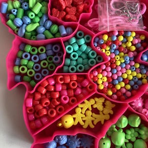 Vintage 2000s bandai Era Rose Art STRAWBERRY SHORTCAKE Bead Box Jewelry ...