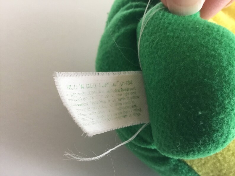 Vintage Shelcore HUG N GLO Turtle Plush Doll Still Works | Etsy