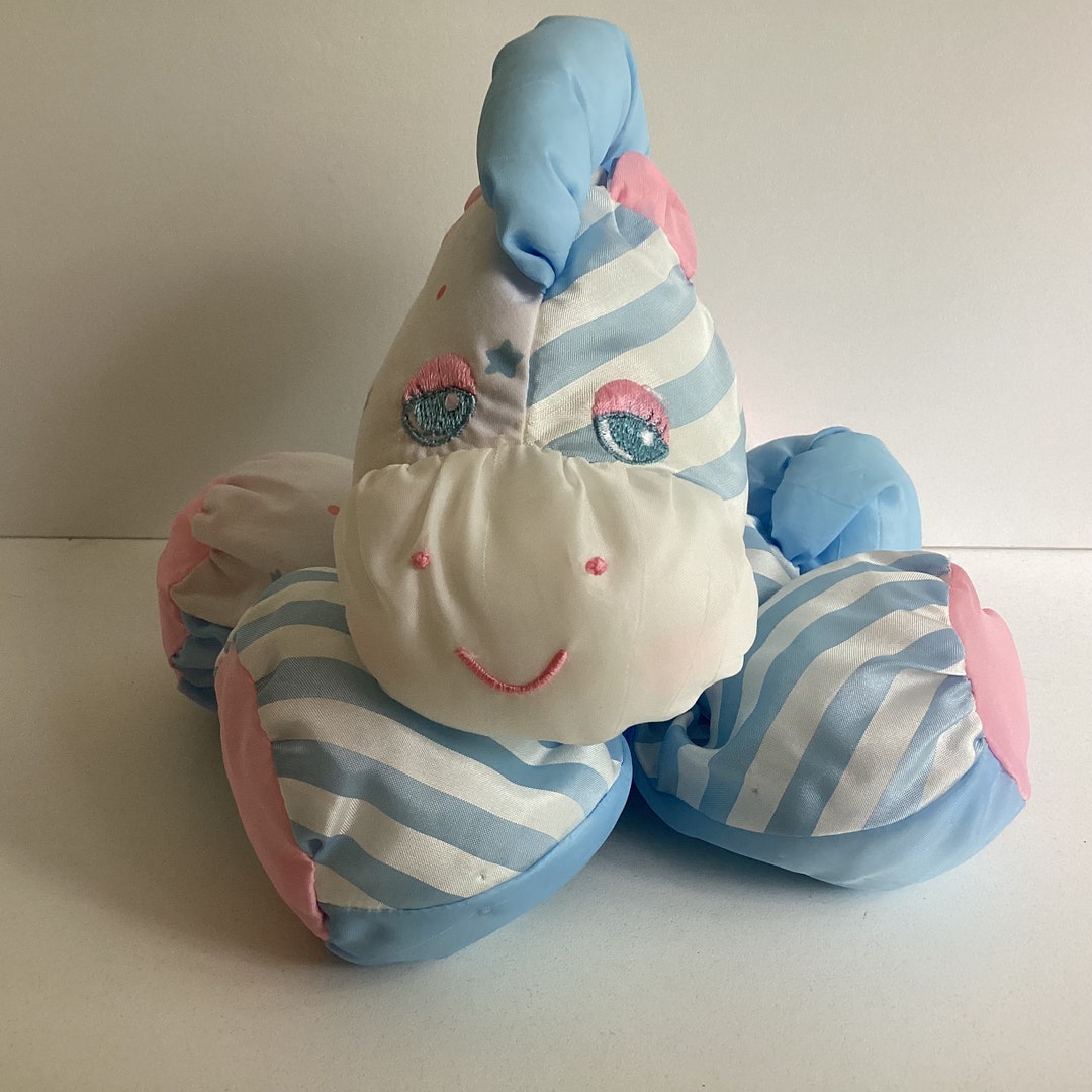 Vintage Fisher Price PUFFALUMPS Pastel Blue Striped Zebra Pony Horse - Etsy