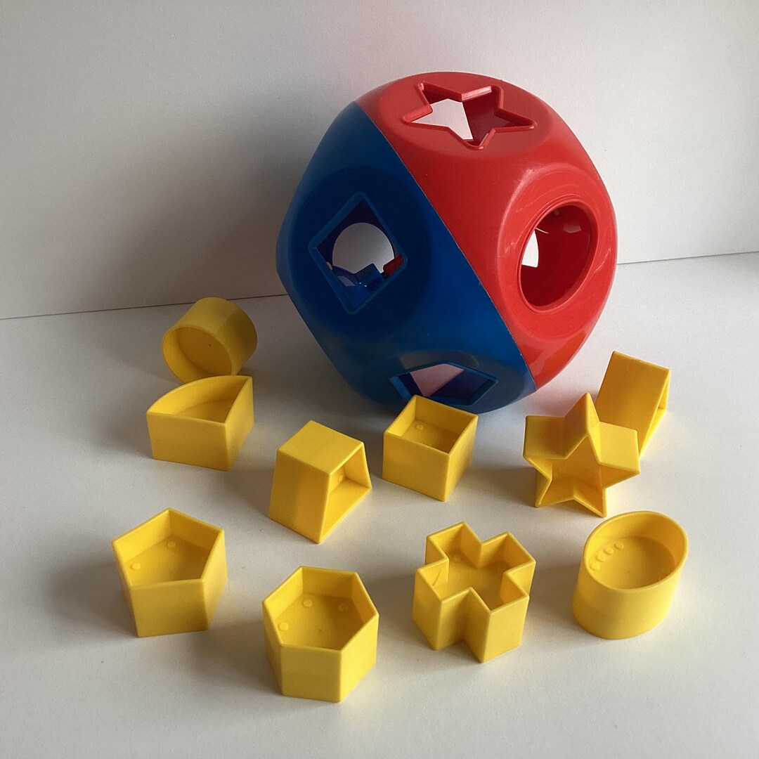 Vintage Tupperware Toys SHAPE O BALL - Etsy