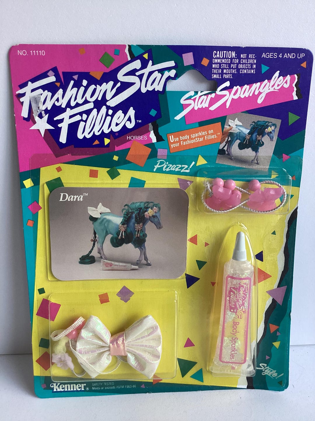 Kenner Fashion Star Fillies STAR SPANGLES Accessory Pack *complete in ...