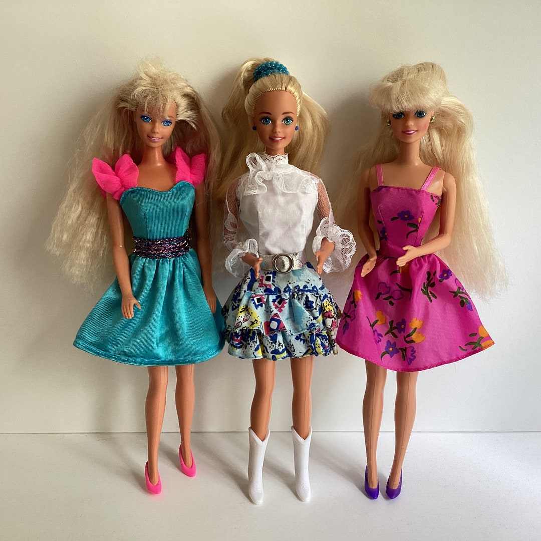 Lot of 90s Mattel BARBIE Fashion Dolls - Etsy